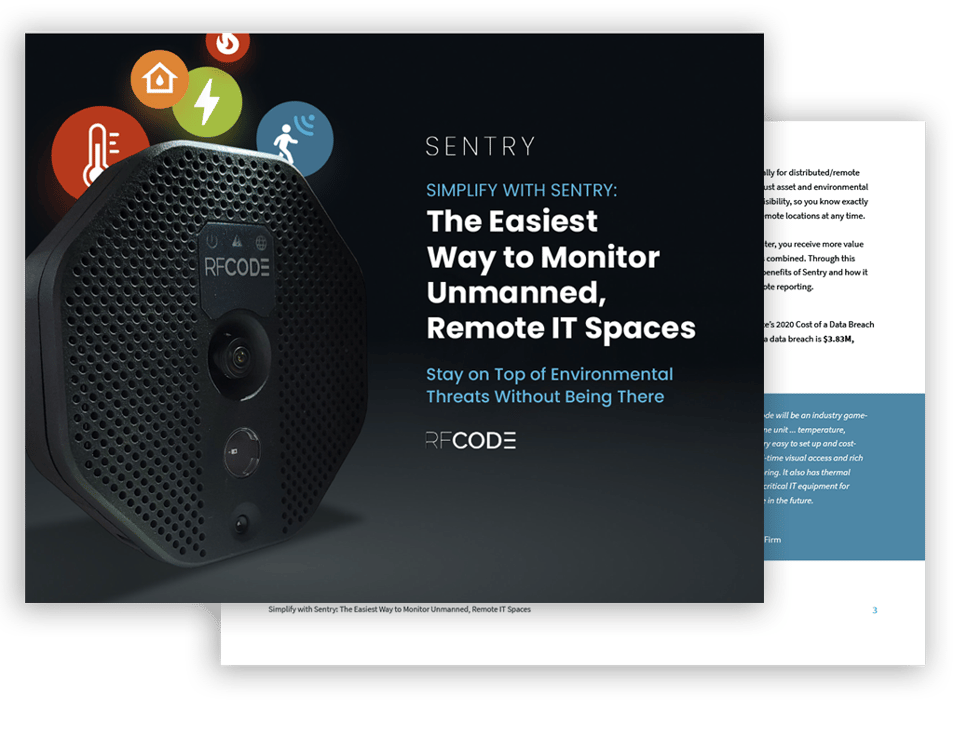 Sentry from RF Code | Thermal Monitoring